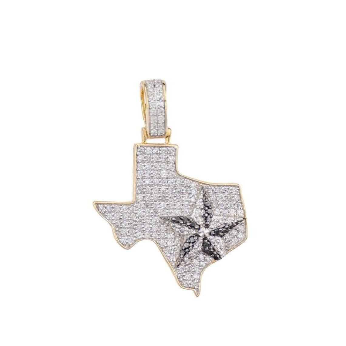 Texas Lone Star Diamond Pendant – Johnny Dang & Co